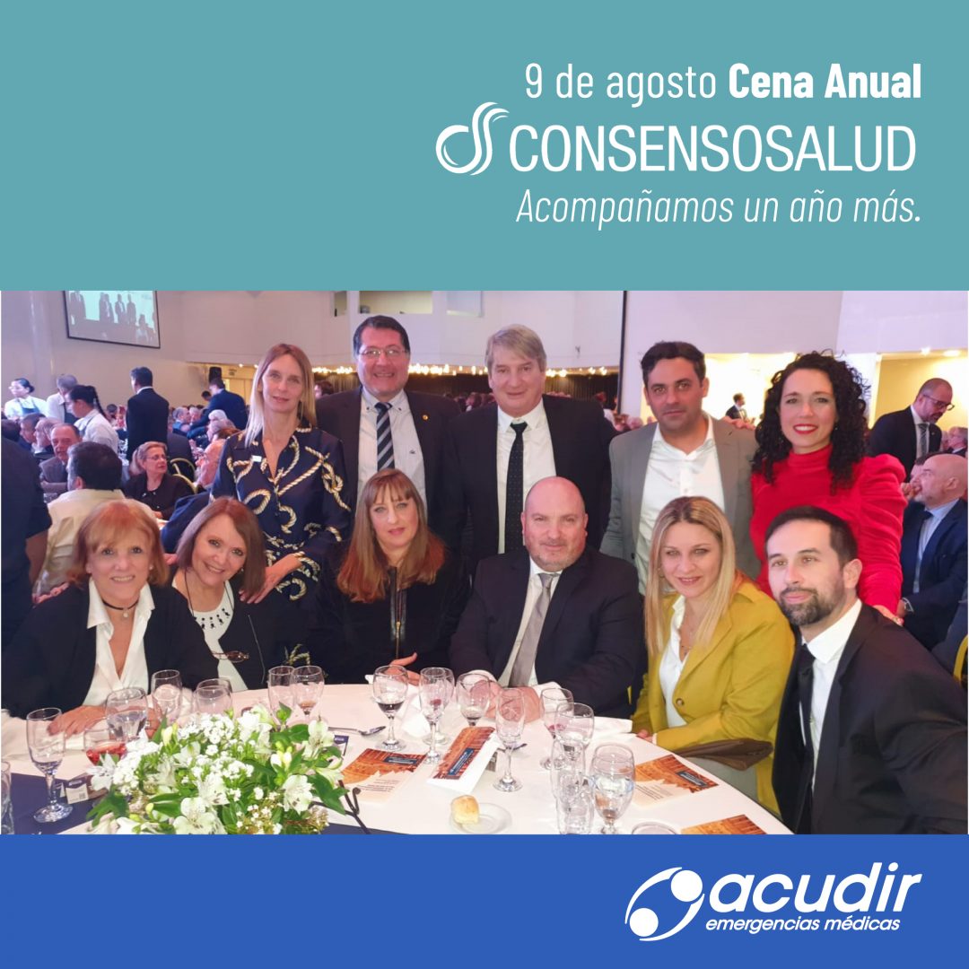 Cena Anual Consenso Salud – Acudir Emergencias Médicas